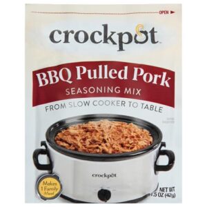 crock-pot bbq pulled pork seasoning mix, 1.5 ounce (pack of 12)