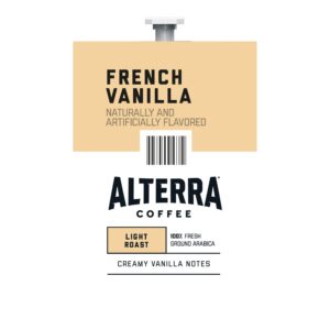 flavia alterra coffee, french vanilla, 20-count freshpacks (pack of 1 rail)