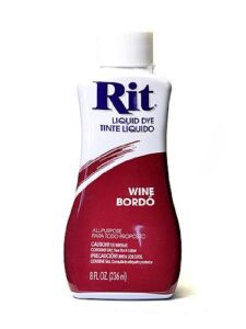 rit dyes wine liquid 8 oz. bottle [pack of 4 ]