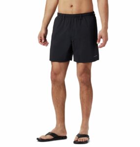 columbia men's backcast iii water short, sun protection and quick drying, medium x 6" inseam