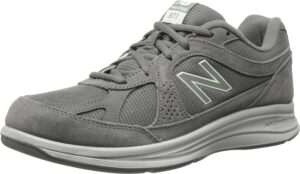 new balance men's 877 v1 walking shoe, grey/grey, 8.5 wide