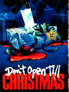 don't open till christmas [vhs retro style] 1984