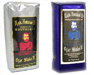 tea czar nikolas ii premium nostalgia tea and premium renaissance tea (2 packs)