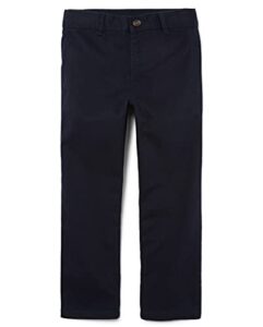 the children's place boys chino pants, new navy, 7