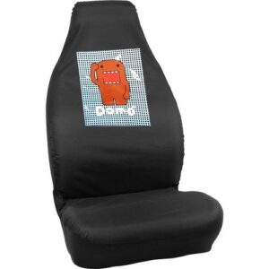 domo kun universal fit car seat cover 1 pc van auto black/blue