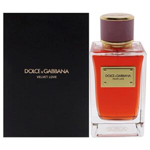 dolce & gabbana velvet eau de parfum for women, love, 5 ounce