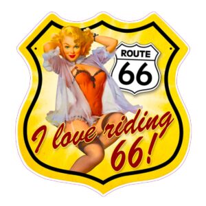 nostalgia decals route 66 decal 5" in the united states