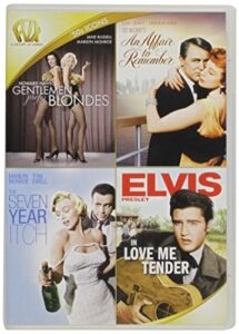 gentlemen prefer blondes / an affair to remember / the seven year itch / love me tender quad feature