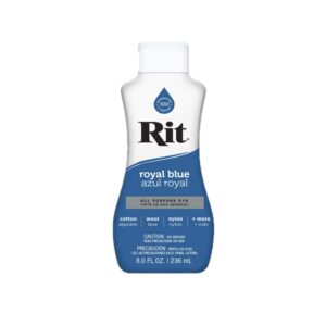 royal blue rit dye liquid - 8 oz. 1 pcs sku# 637625ma