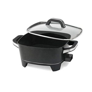 nesco american harvest es-12 electric skillet, 12 inch, black