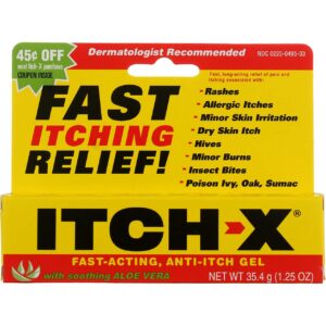 itch-x anti-itch gel 1.25 oz (pack of 3)