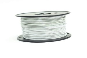 m22759/16-18 mil-spec tefzel hi-temp stranded wire 18awg gauge (50ft, white)