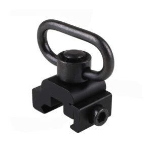 xage qd sling swivel mount - with base rail mounted push button (sling attachment for picatinny/weaver)