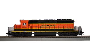 emd sd40-2 dcc equipped diesel locomotive bnsf #1734 (heritage iii) - ho scale