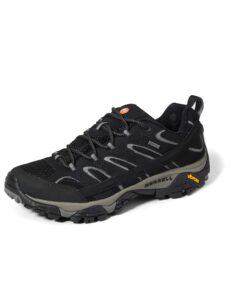 merrell men's low rise hiking boots, black black, 10.5