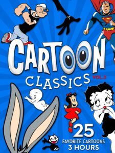 cartoon classics - vol. 3: 25 favorite cartoons - 3 hours