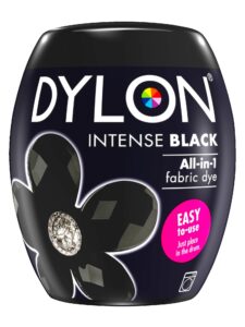 dylon machine dye pod, 350g, intense black