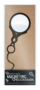 if the really useful magnifying bookmark - the eyeglass, one size