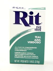 rit concentrated powder fabric dye teal - each