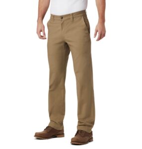 columbia flex roc pant mens, flax, 40w x 30l