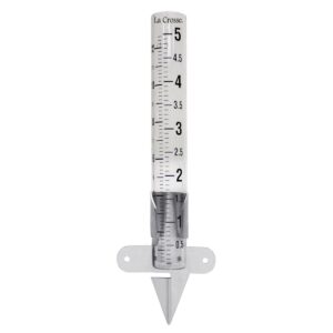 la crosse technology 704-1514 rain gauge, clear