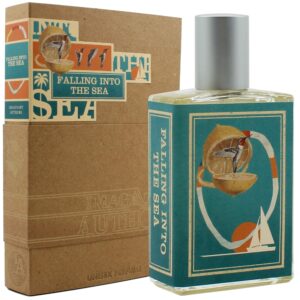 imaginary authors falling into the sea eau de parfum unisex spray, women's fragrances men perfumes grapefruit lemon spray women perfume tropical flowers spray 1.7 fl oz