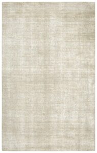 rizzy home | gh720a | grand haven collection | wool / viscose area rug | 8' x 10' | beige/gray/rust/blue solid