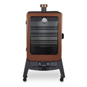 pit boss grills 77550 5.5 pellet smoker, 850 sq inch, copper