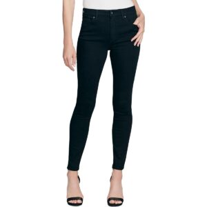 jessica simpson women's misses adored curvy high rise skinny jean, od black, 28 regular