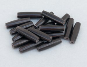 buffalo horn hairpipe - 1 inch, 100 pieces