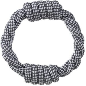 paws & pals dog chew toys, indestructible cotton braided rope toy, best for teething puppy or large breed aggressive and heavy chewers, dogs play fetch, heavy-duty, variety of sizes & styles