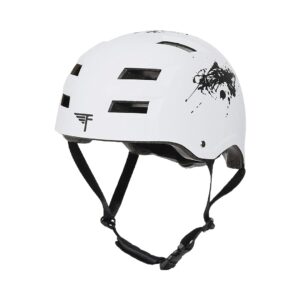 flybar bike helmet- multi sport dual certified adjustable dial, skateboard helmet, roller skating, pogo, electric scooter, snowboard, boys and girls kids- adults helmets (splt,l-xl)