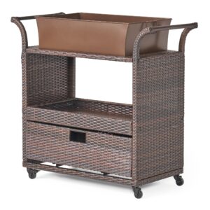 christopher knight home ravenna barcart, multibrown