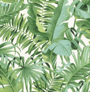 nuwallpaper nu2906 maui peel & stick wallpaper, green