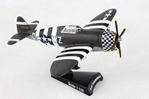 daron postage stamp p-47 thunderbolt snafu 1/100 ps5359-3,black