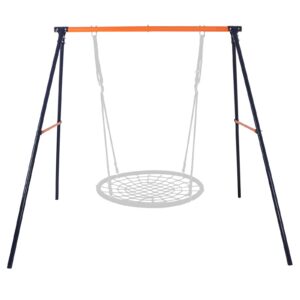 zeny swing stand frame, heavy duty a frame swing set for kids adults, weight capacity 440lbs, hammock chair stand