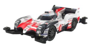 tamiya 18652 1/32 jr racing mini 4wd toyota gazoo racing ts050 kit, with ma chassis