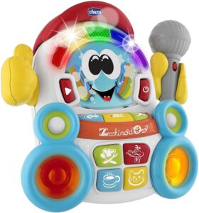 chicco 00009492000000 songy the singer electronic music game karaoke 3-6 years