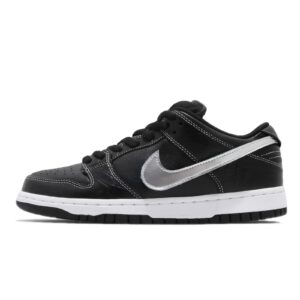 nike mens sb dunk low pro og qs bv1310 001 black diamond - size 9