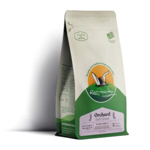 rabbit hole hay - ultra premium soft orchard grass for small pets - 24 oz bag - soft & nutritious