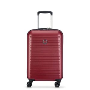 delsey adults-unisex's hand luggage, red, cabine xs (55 cm-43 l) new