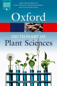 a dictionary of plant sciences (oxford quick reference)