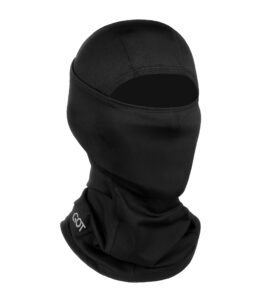 got sports upf 50+ balaclava ski mask - windproof balaclava for cold weather men women - snowboard, motorcycle sheisty mask (black)