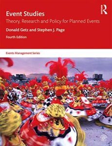 event studies: theory, research and policy for planned events (events management)