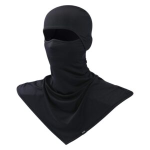 balaclava summer protection face mask breathable motorcycle hood helmet liners outdoor cycling hiking sports black