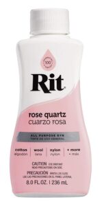 rit dye rosequartz liquid dye, 8 oz, rose quartz