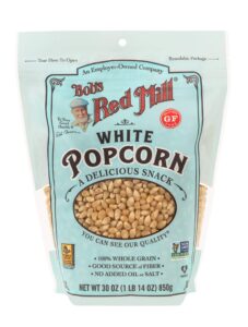 bob's red mill white popcorn, 30oz (pack of 1) - non gmo, whole grain, vegan, kosher