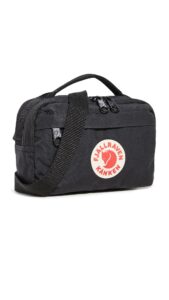 fjallraven women's kanken hip pack, black, one size