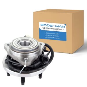 bodeman - front wheel hub and bearing assembly for 1995-2001 ford explorer for 2001-2005 explorer sport trac for 2001-2009 ranger for 97-01 mercury mountaineer for 03-09 mazda b4000 4x4 4wd