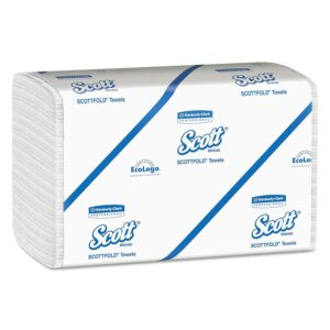 scott scottfold paper towel multi-fold 8-1/10 x 12-2/5 inch, 01960 - pack of 175